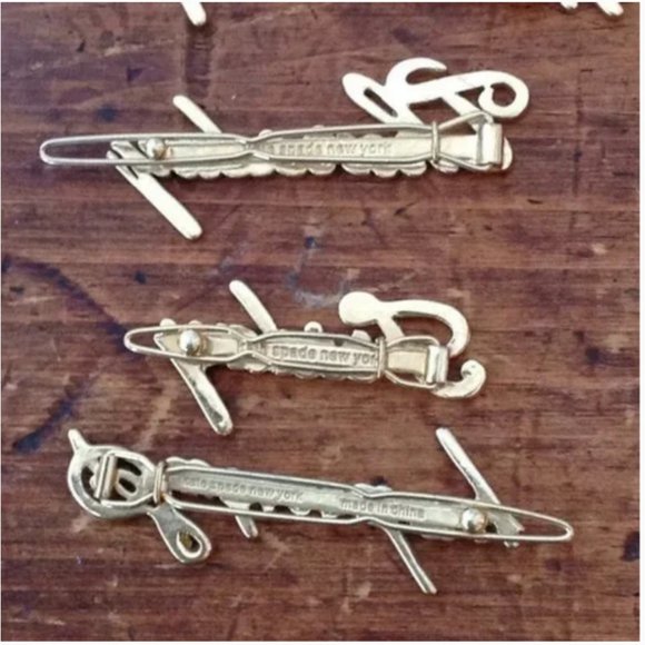 kate spade | Accessories | Kate Spade Days Of The Week Hair Clips ...